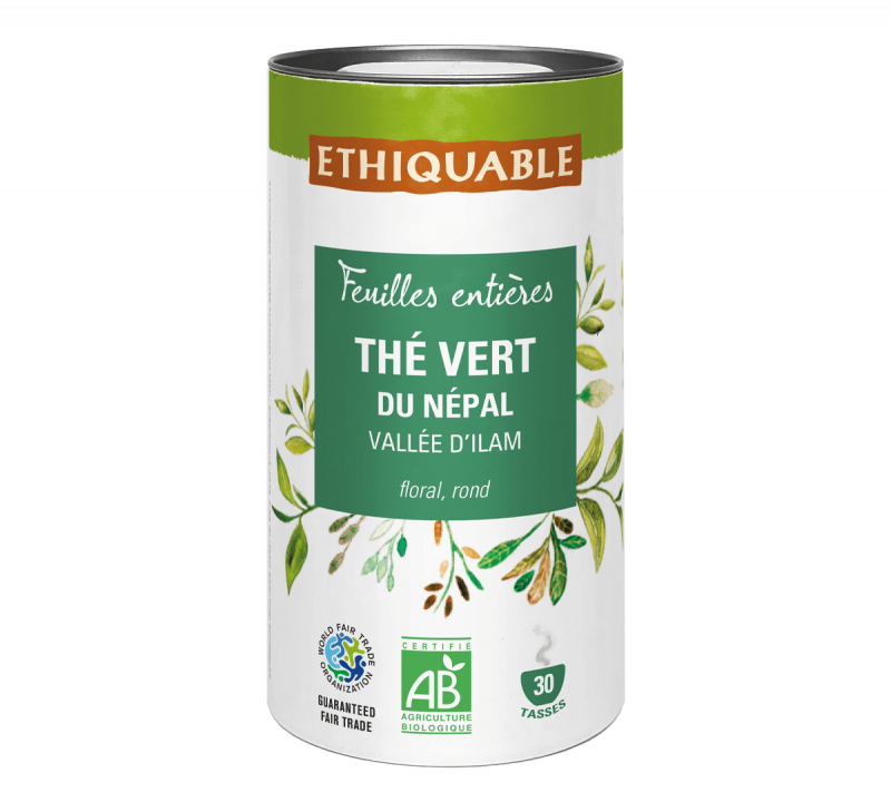 Thé vert bio du Népal en vrac issu du Commerce Equitable