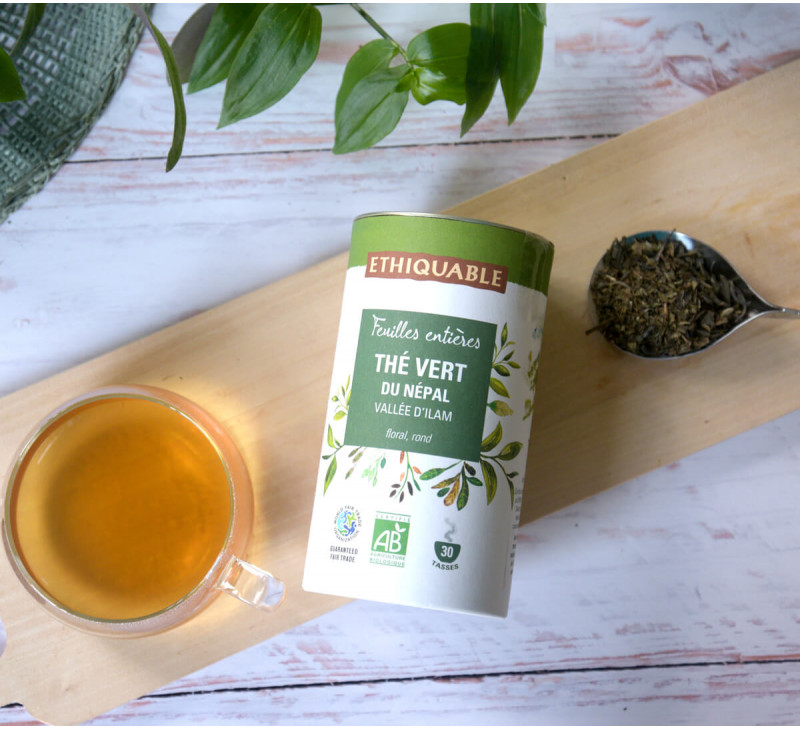 Thé vert bio du Népal en vrac issu du Commerce Equitable